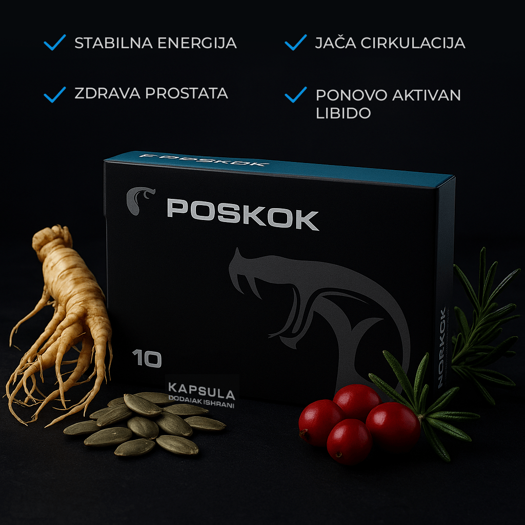POSKOK: Najbolje Tablete za Muško Zdravlje na Biljnoj Bazi bez Recepta ...